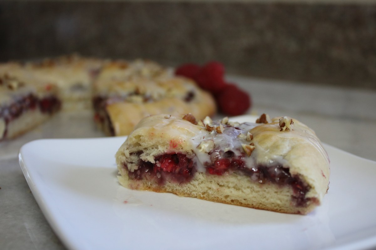 Raspberry Pecan Danish Kringle – For the Love of Butter