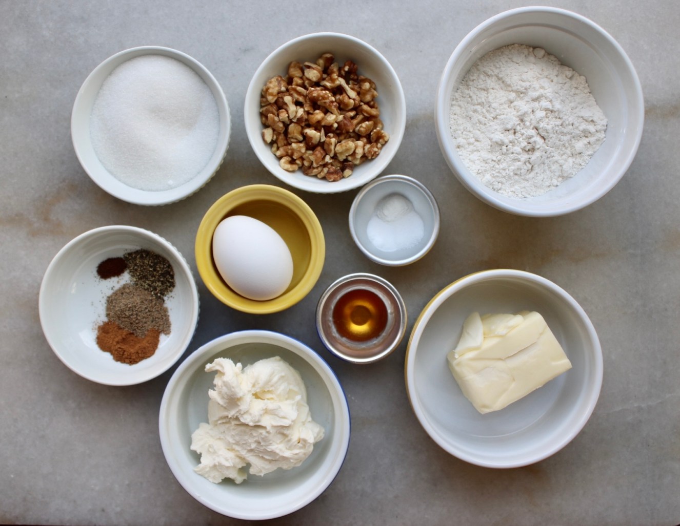 Mini Coffee Walnut Cakes – For the Love of Butter