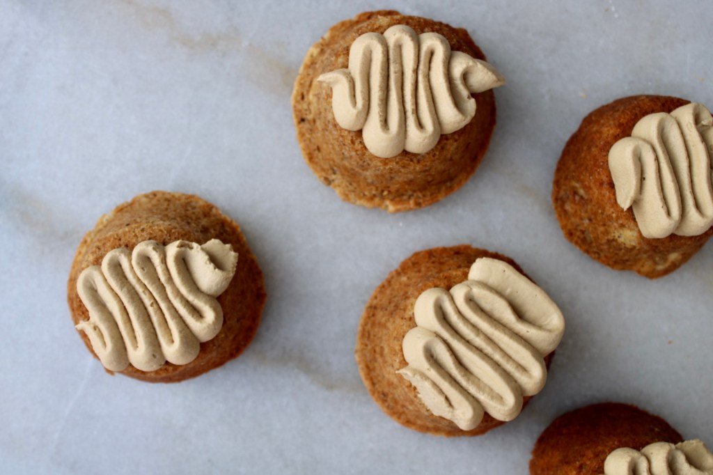 Mini Coffee Walnut Cakes – For the Love of Butter