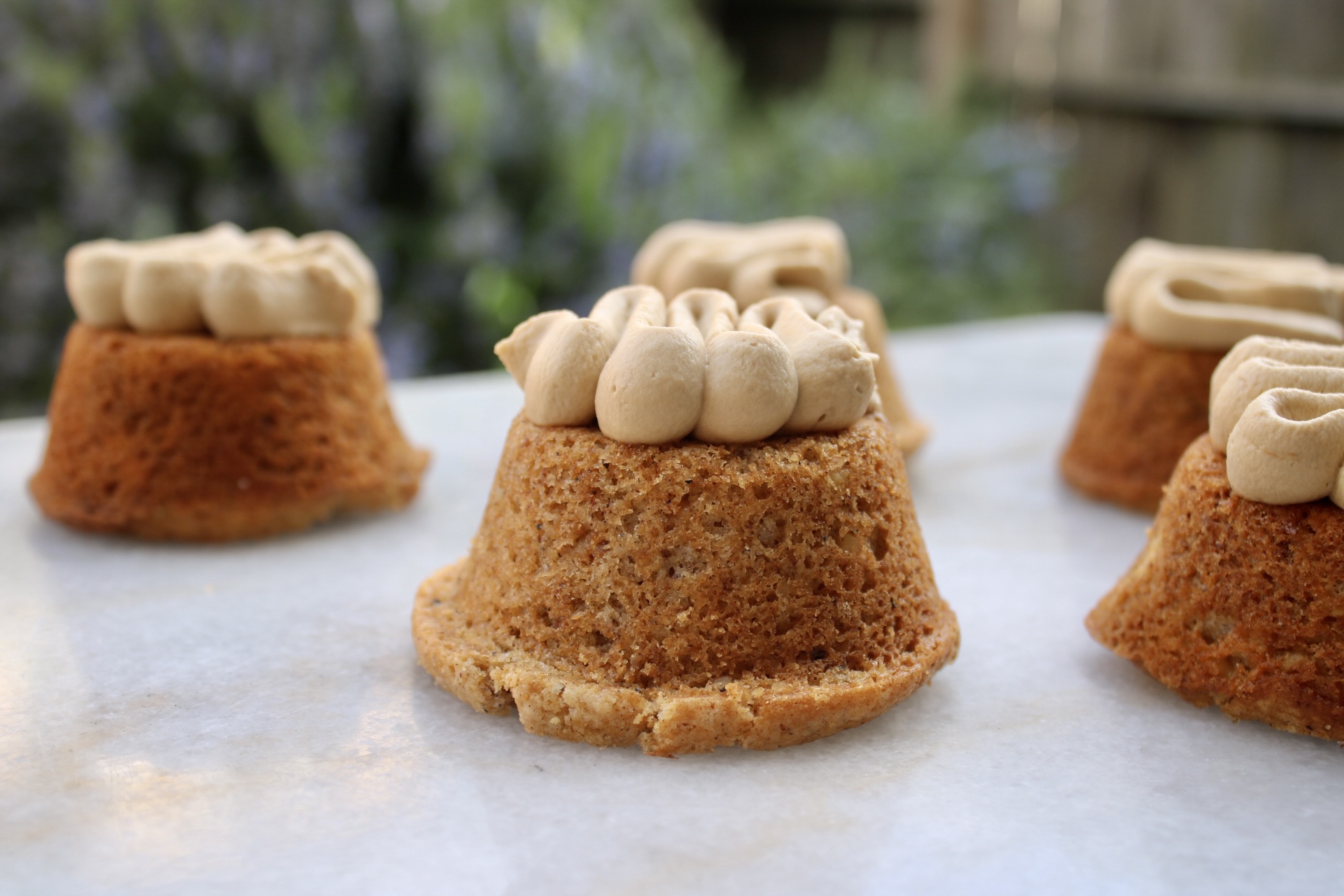 Mini Coffee Walnut Cakes – For the Love of Butter