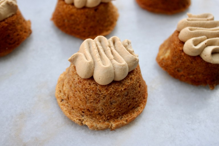 Mini Coffee Walnut Cakes – For the Love of Butter