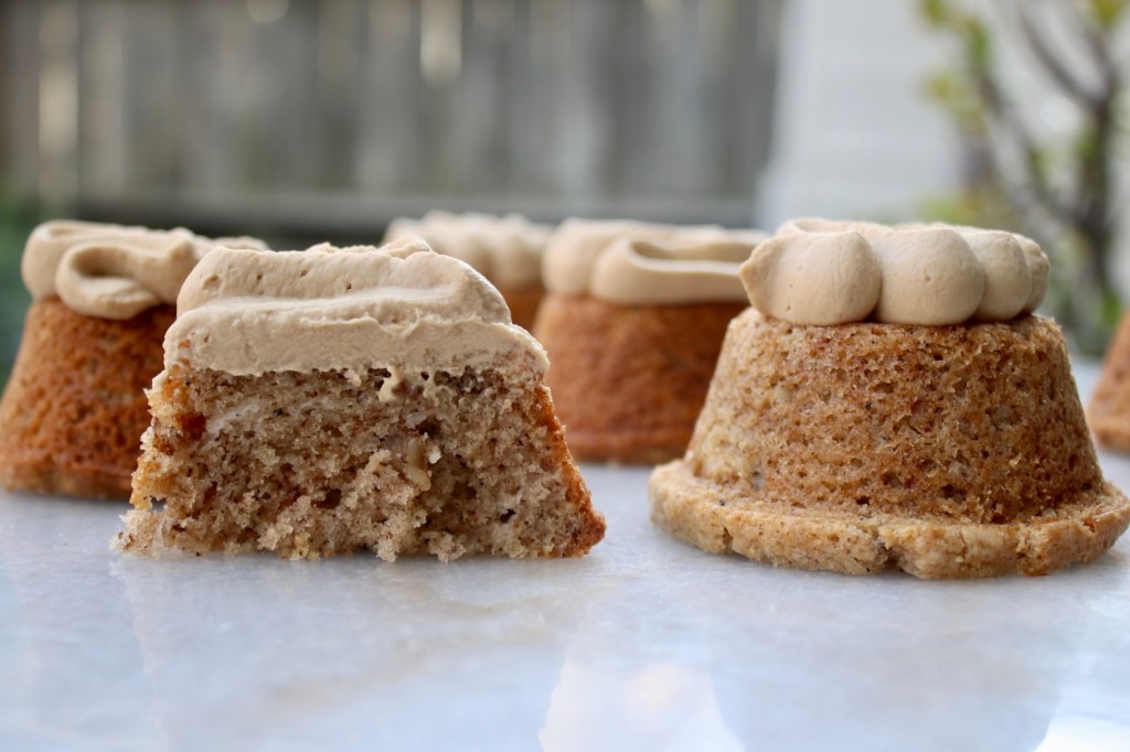 Mini Coffee Walnut Cakes – For the Love of Butter