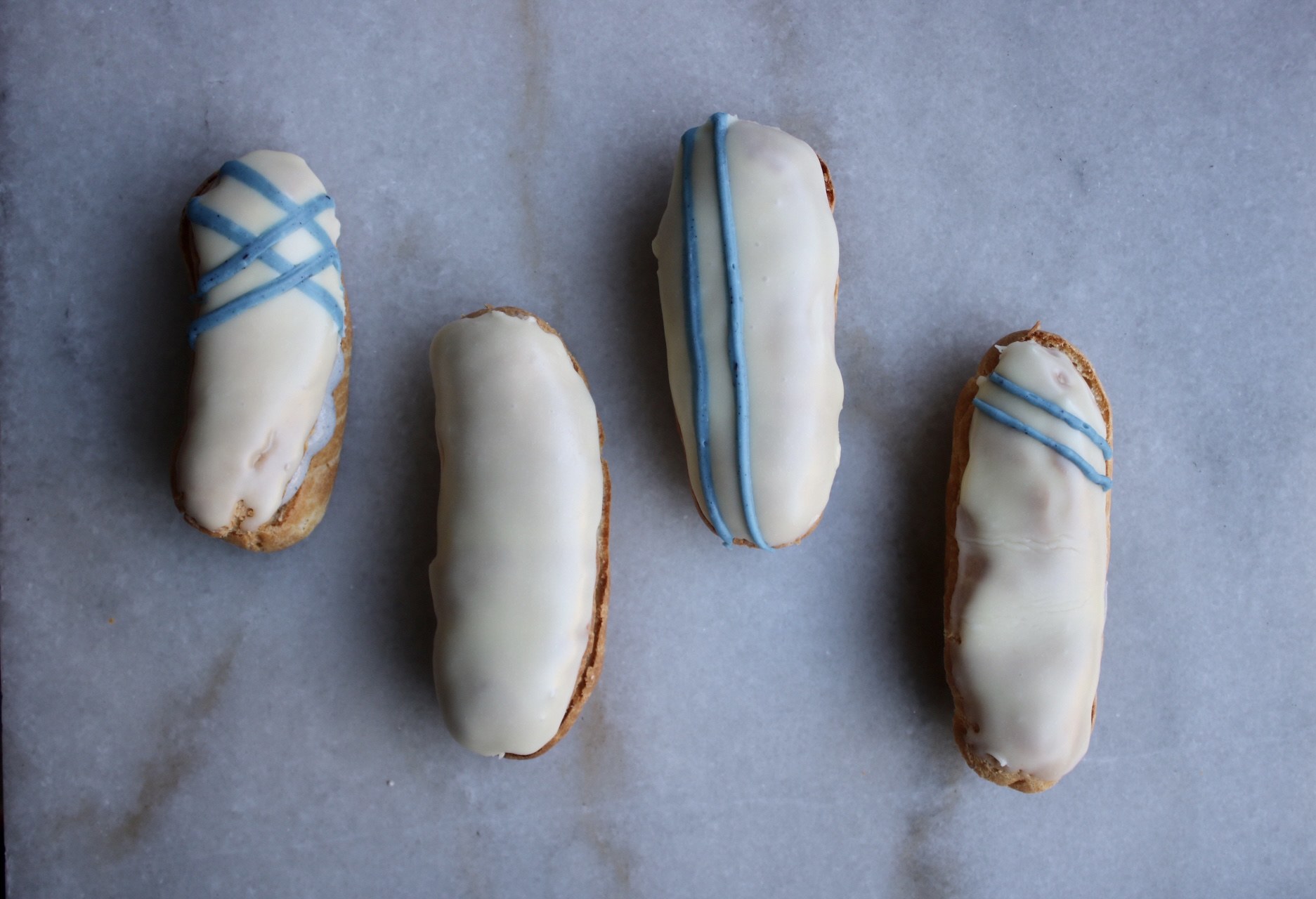 Blueberry Éclairs – For the Love of Butter